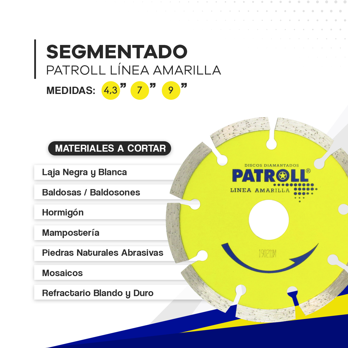 Línea Amarilla – Patroll Segmentado – PYS – ALIAFOR S.A