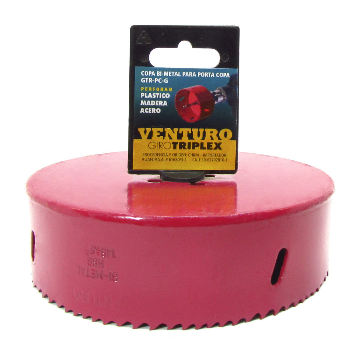 Línea Giro Triplex -GTR – Sierra Copa Diámetros 57 a 152 mm – ALIAFOR S.A