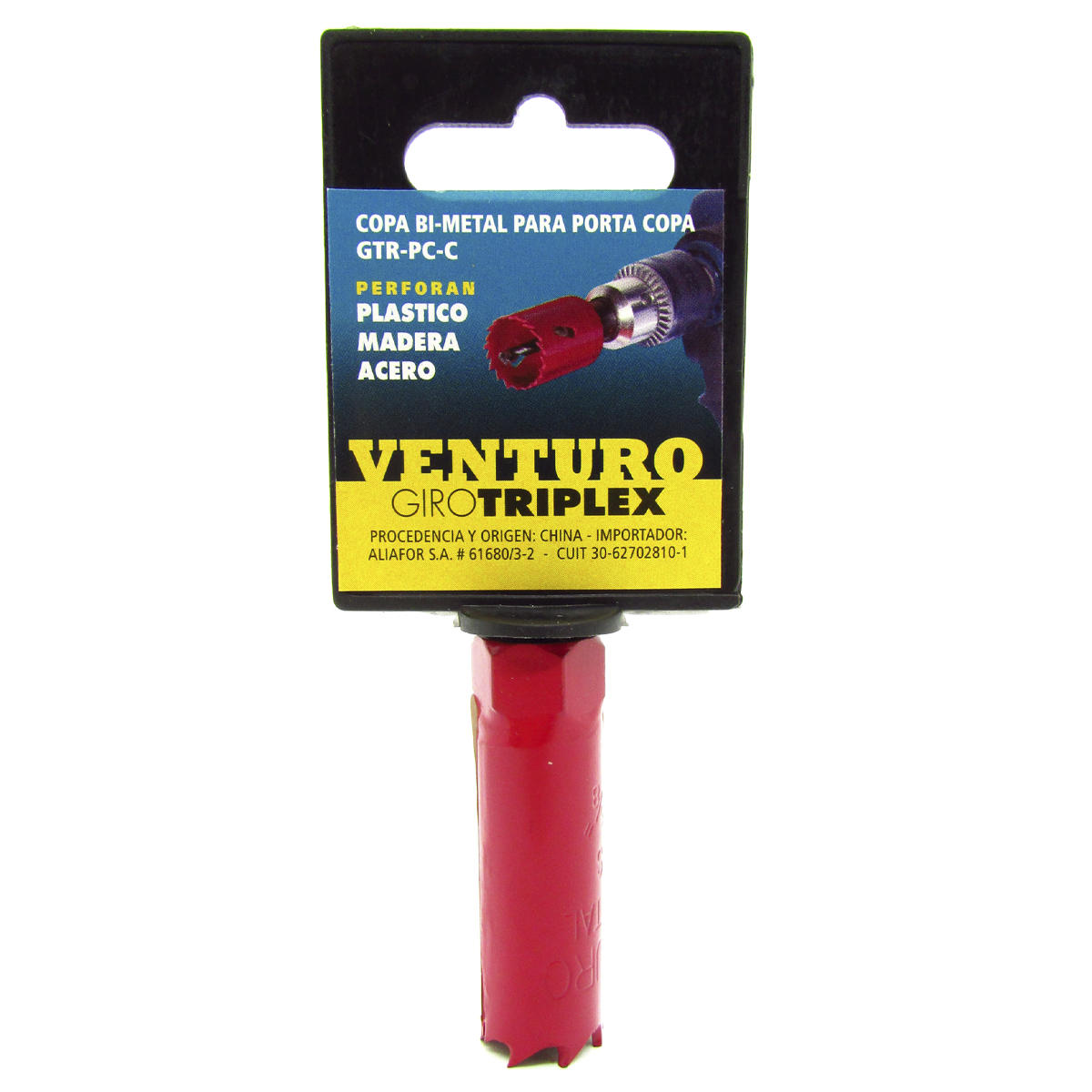 Línea Giro Triplex -GTR – Sierra Copa Diámetros 14 a 54 mm – ALIAFOR S.A