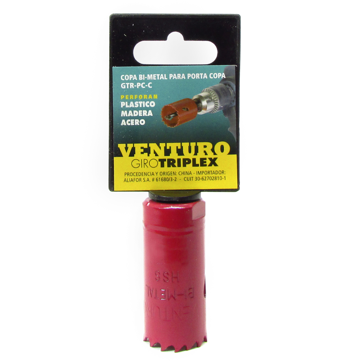 Línea Giro Triplex -GTR – Sierra Copa Diámetros 14 a 54 mm – ALIAFOR S.A