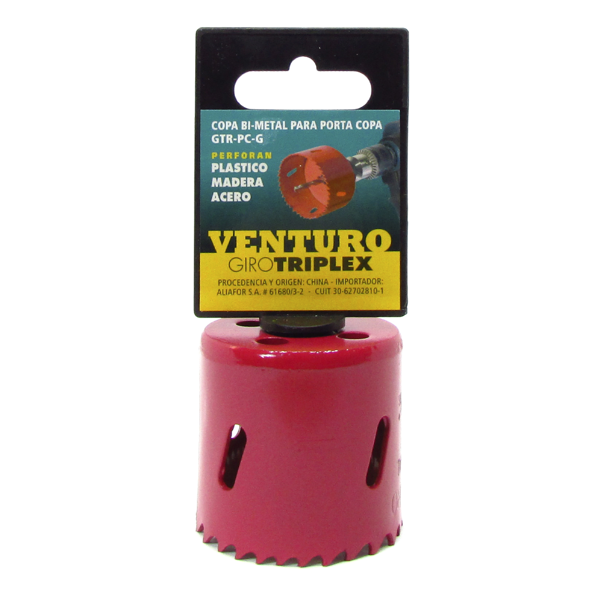 Línea Giro Triplex -GTR – Sierra Copa Diámetros 14 a 54 mm – ALIAFOR S.A